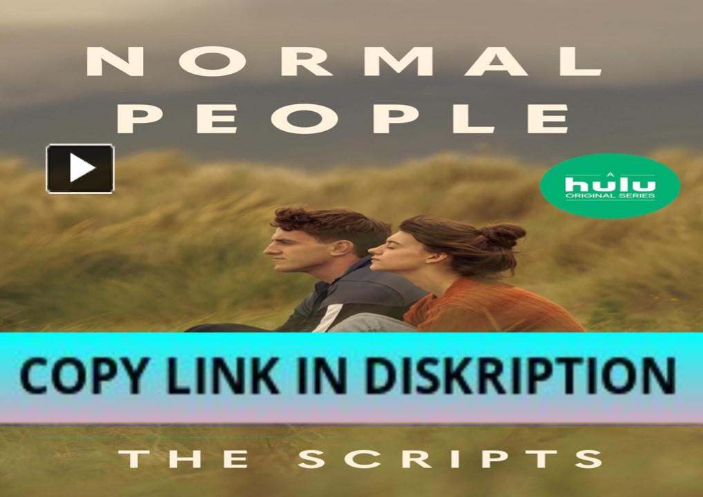 PPT – PDF Read Online Normal People: The Scripts PowerPoint ...