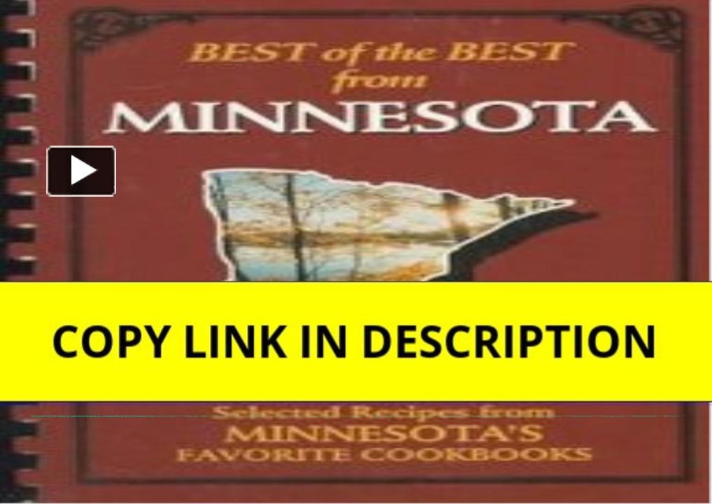 Download⚡️ Best of the Best from Minnesota Selected Recipes from ...