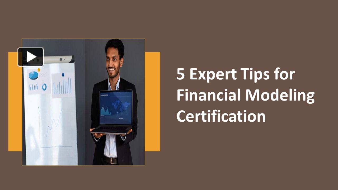 5 Expert Tips for Financial Modeling Certification presentation | free ...