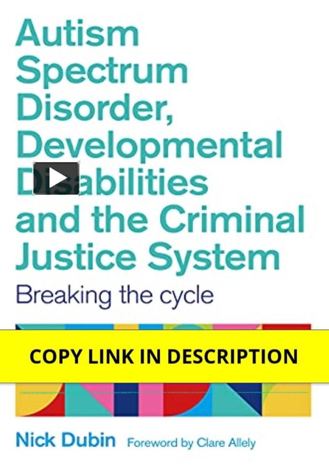 PDF Autism Spectrum Disorder, Developmental Disabilities, and the ...