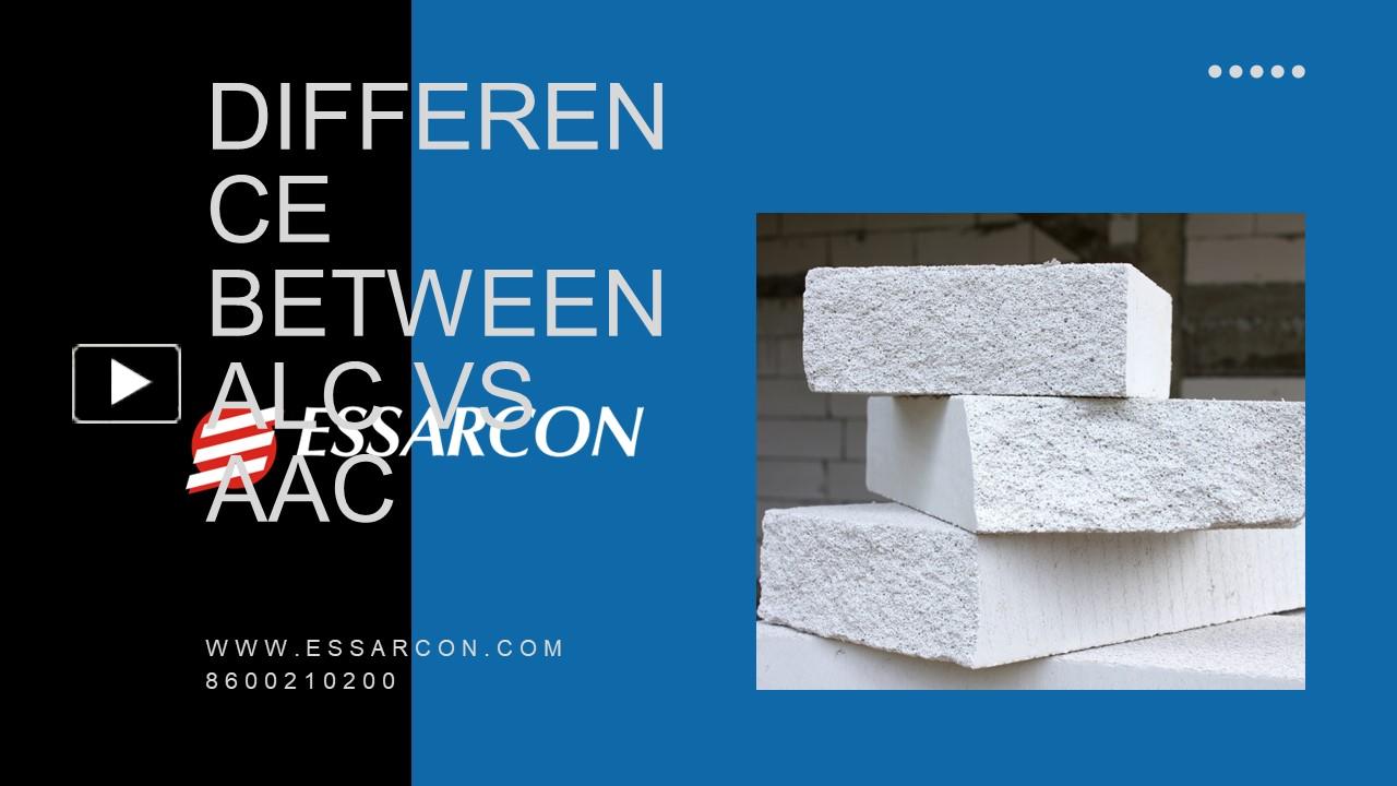 ALC Blocks vs AAC Blocks Comparison (2) presentation | free to download