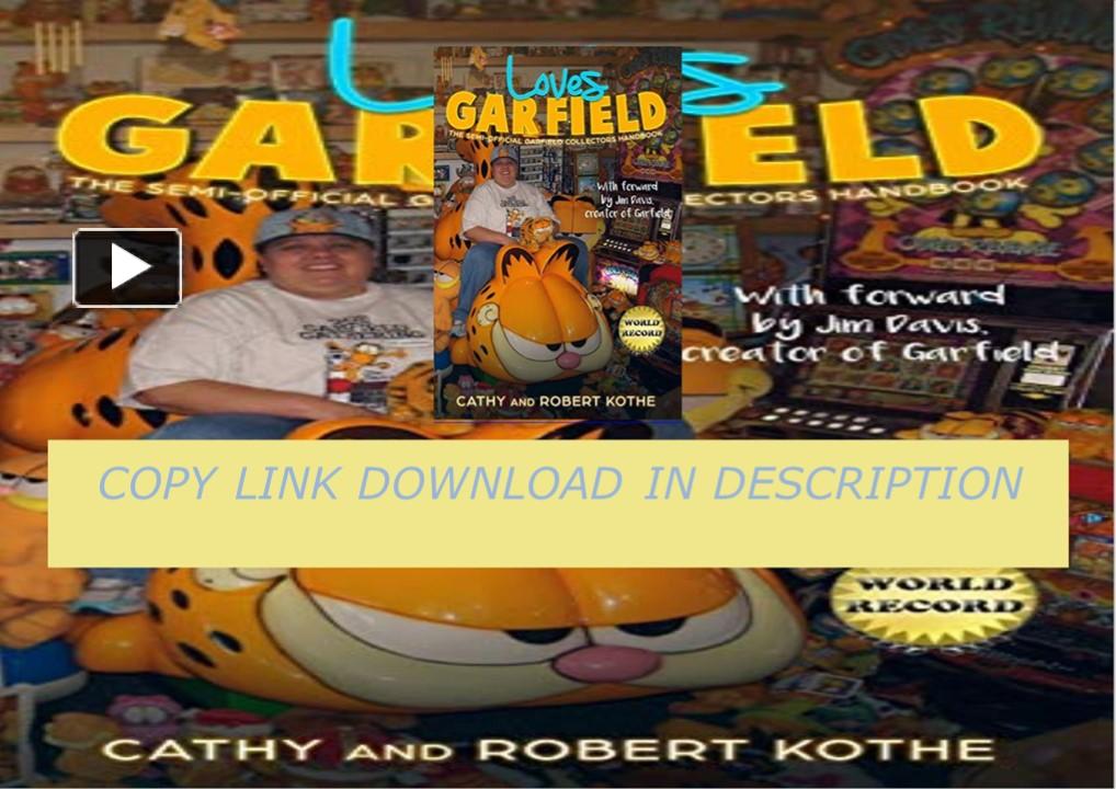 Download ⚡️ Loves Garfield: The Semi-Official Garfield Collectors ...