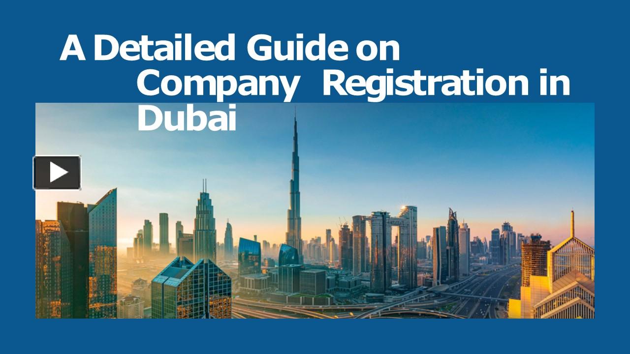 PPT – Company Registration In Dubai PowerPoint presentation | free to ...