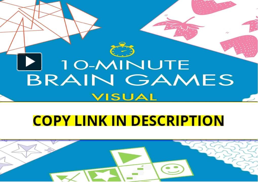PPT – ⚡PDF ️ 10-Minute Brain Games: Visual Thinking PowerPoint ...