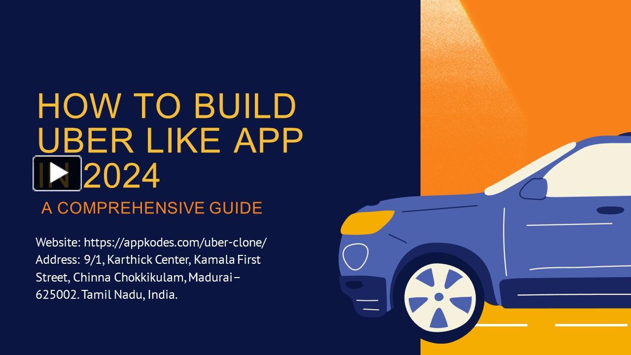 PPT – How To Build An App Like Uber in 2024 PowerPoint presentation ...