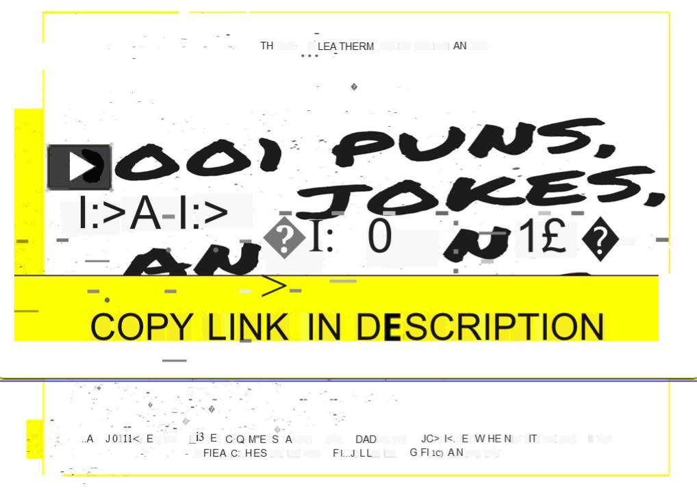 Download Book [PDF] 1001 Puns, Dad Jokes, and One Liners: A Joke ...