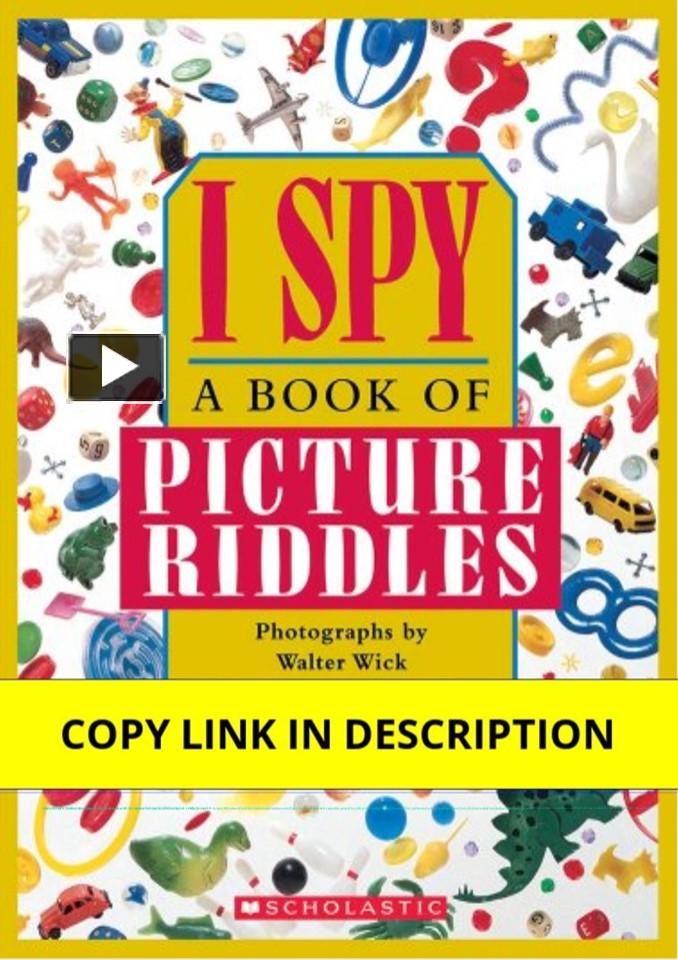 Download I Spy: A Book of Picture Riddles Hardcover â€“ April 1, 1992 ...