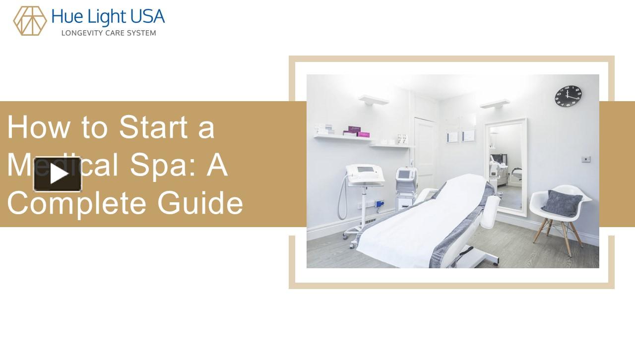 Launch a Medical Spa: Ultimate Startup Guide presentation | free to ...