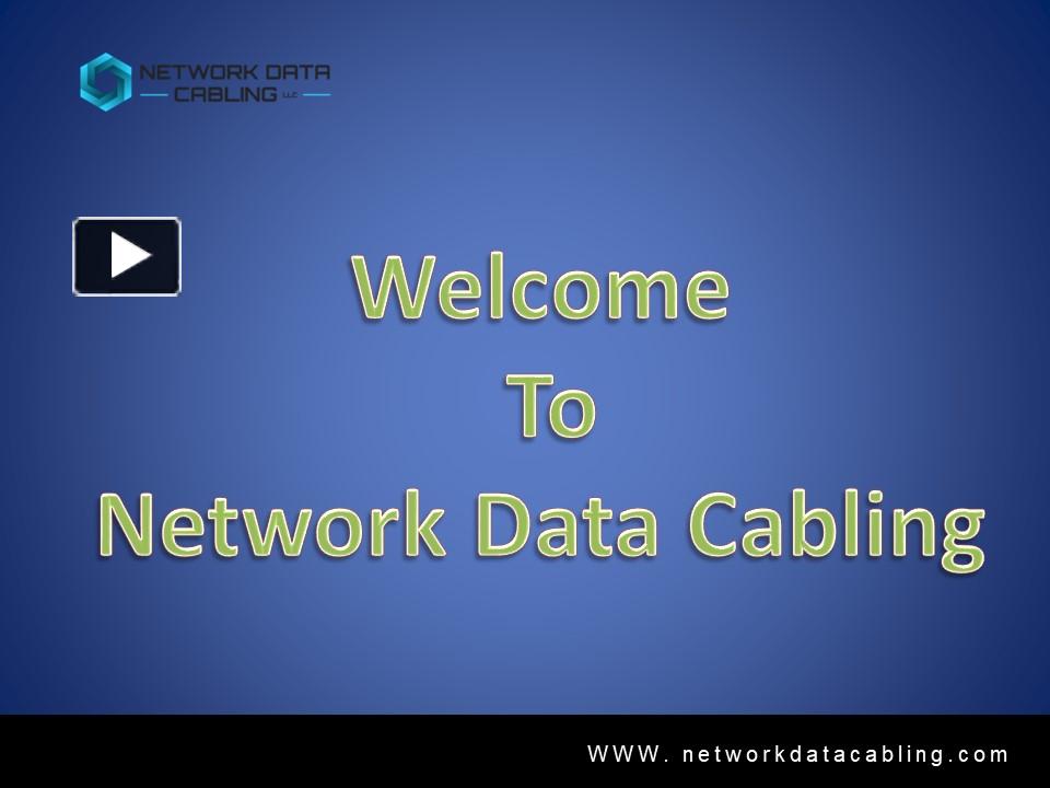 PPT – Network cabling contractor - Network Data Cabling (1) PowerPoint ...