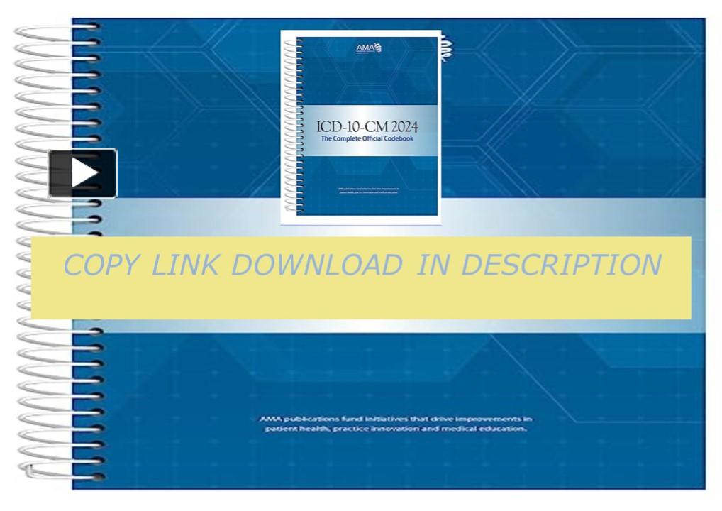 ️PDF⚡️ ICD-10-CM 2024 the Complete Official Codebook (ICD-10-CM the ...