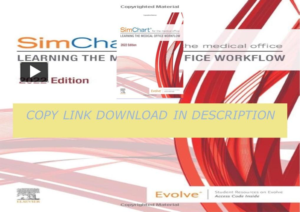 Download ⚡️[EBOOK] ️ SimChart for the Medical Office:Learning the ...
