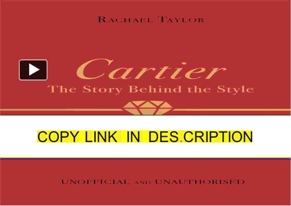 [READ] Cartier: The Story Behind the Style presentation | free to download