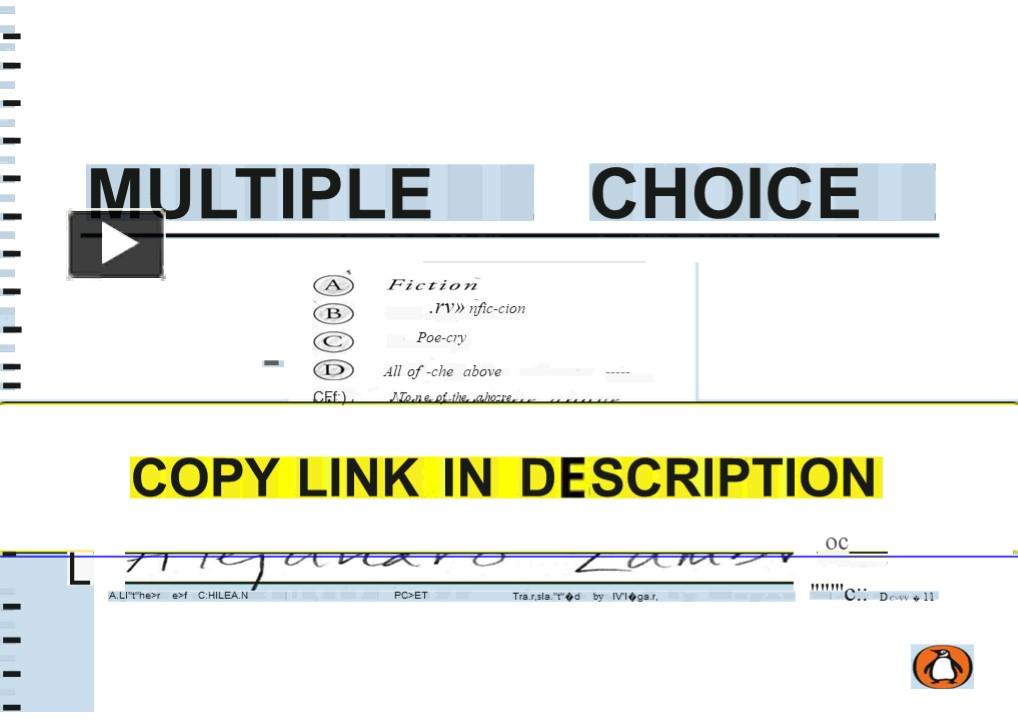 PPT – get⚡[PDF] Multiple Choice PowerPoint presentation | free to ...