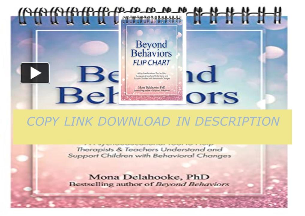 ️PDF⚡️ Beyond Behaviors Flip Chart: A Psychoeducational Tool to Help ...