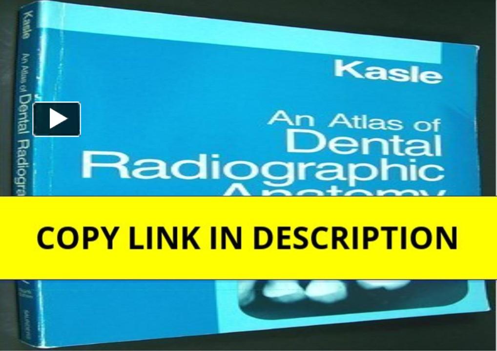PPT – [PDF] READ] Free Atlas of Dental Radiographic Anatomy PowerPoint ...