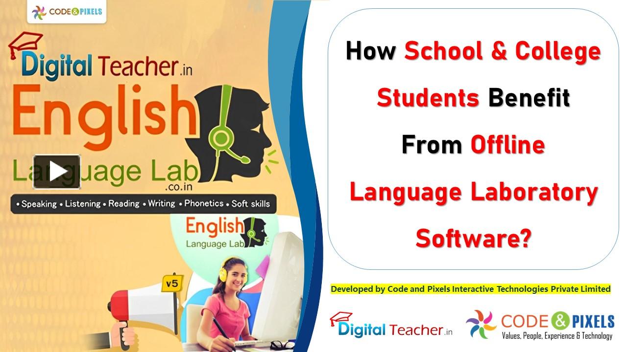PPT – How School & College Students Benefit from Offline Language ...