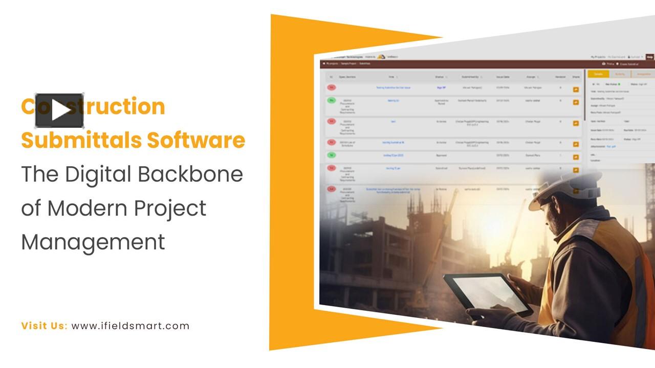 PPT – Construction Submittals Software: The Digital Backbone of Modern ...