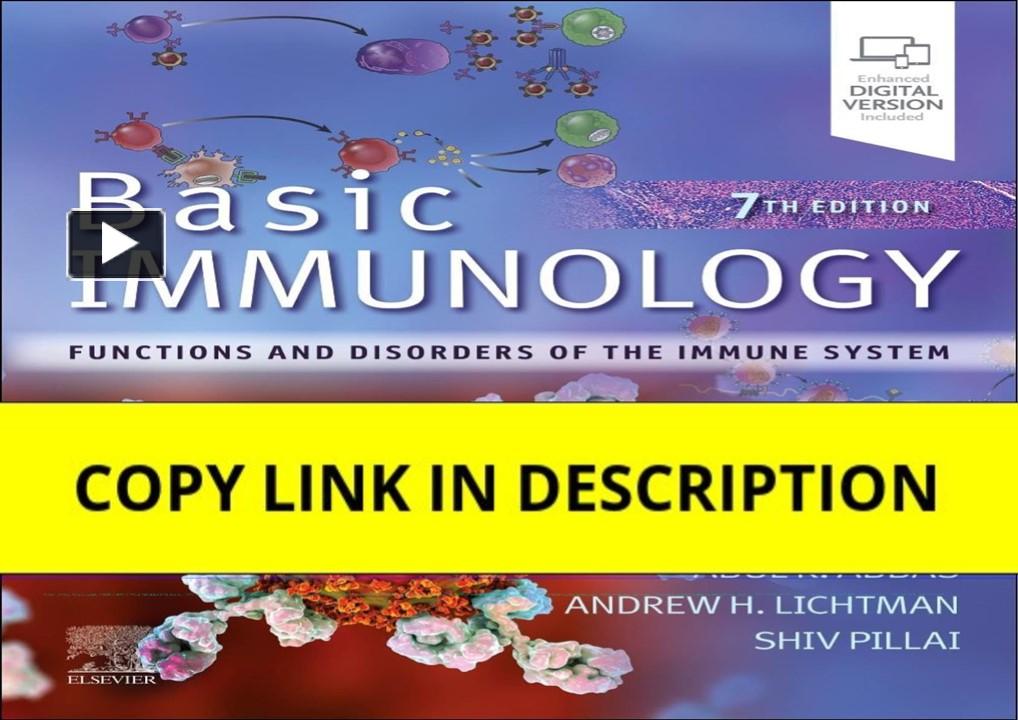 DOWNLOAD [PDF] Basic Immunology: Functions and Disorders of the Immune ...