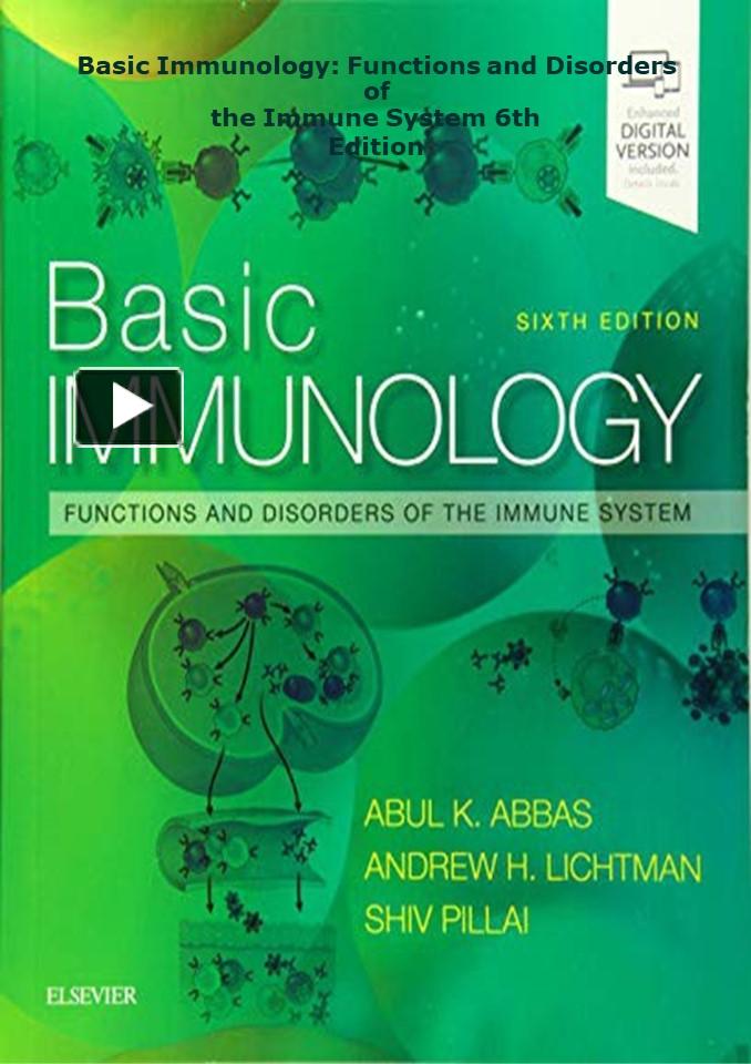 PPT – (Download )⚡️ Basic Immunology: Functions and Disorders of the ...