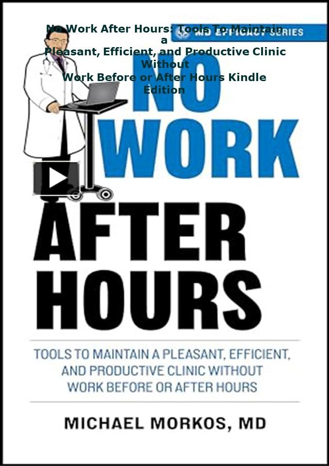Download ⚡️ No Work After Hours: Tools To Maintain a Pleasant ...