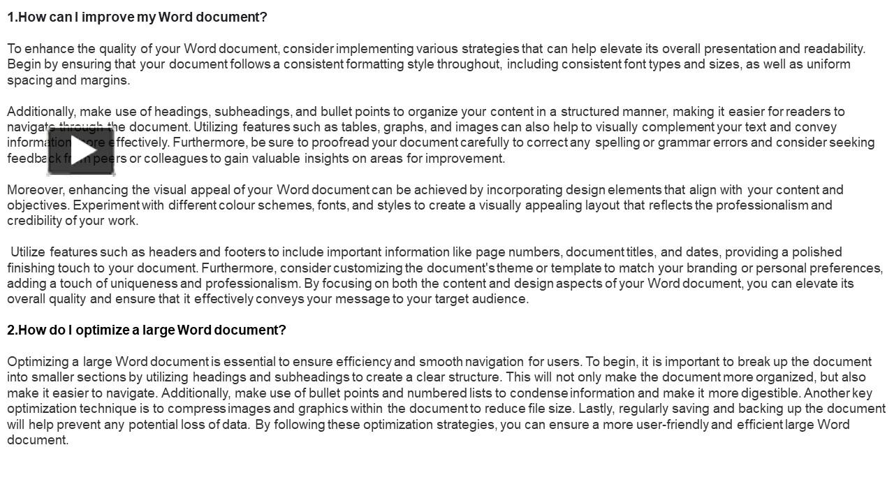 Efficient Strategies for Managing Information Overload in the Workplace ...