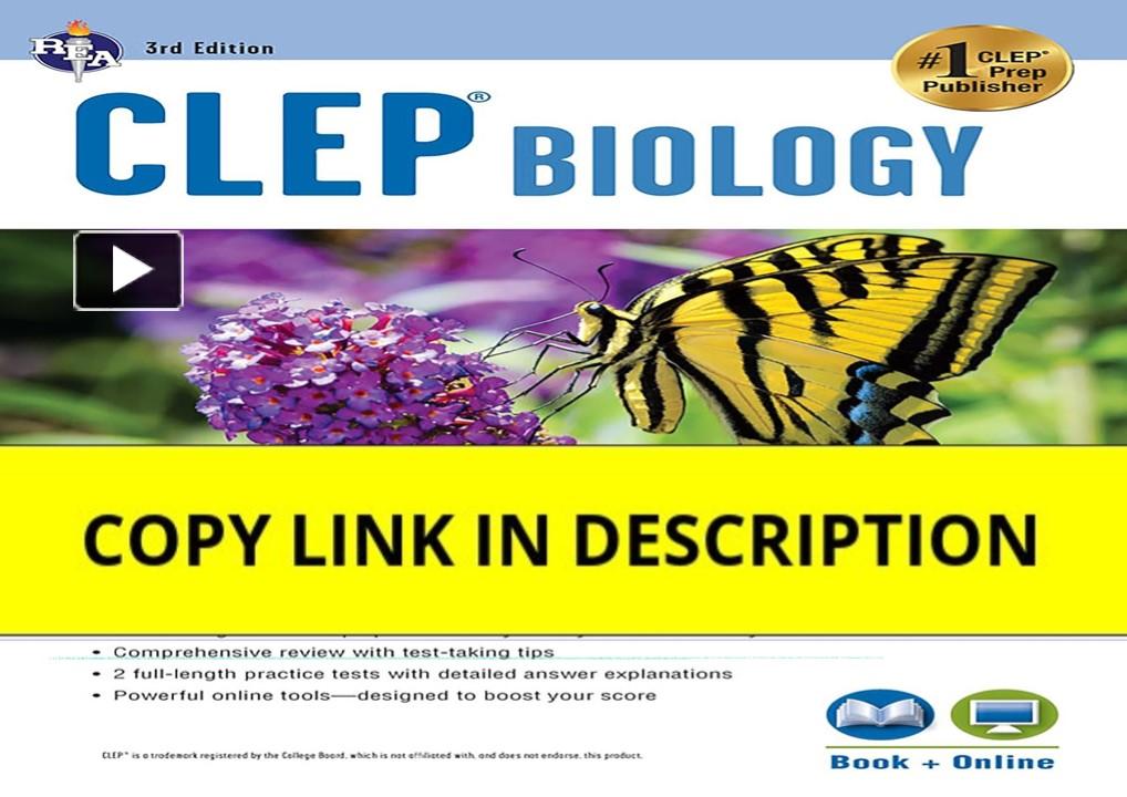 PDF CLEP® Biology Book + Online (CLEP Test Preparation) presentation ...