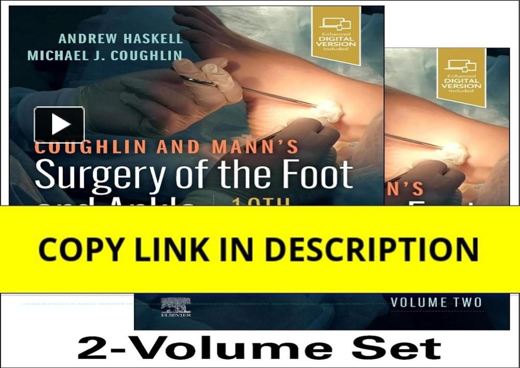 PPT – PDF/READ Coughlin and Mann’s Surgery of the Foot and Ankle, 2 ...