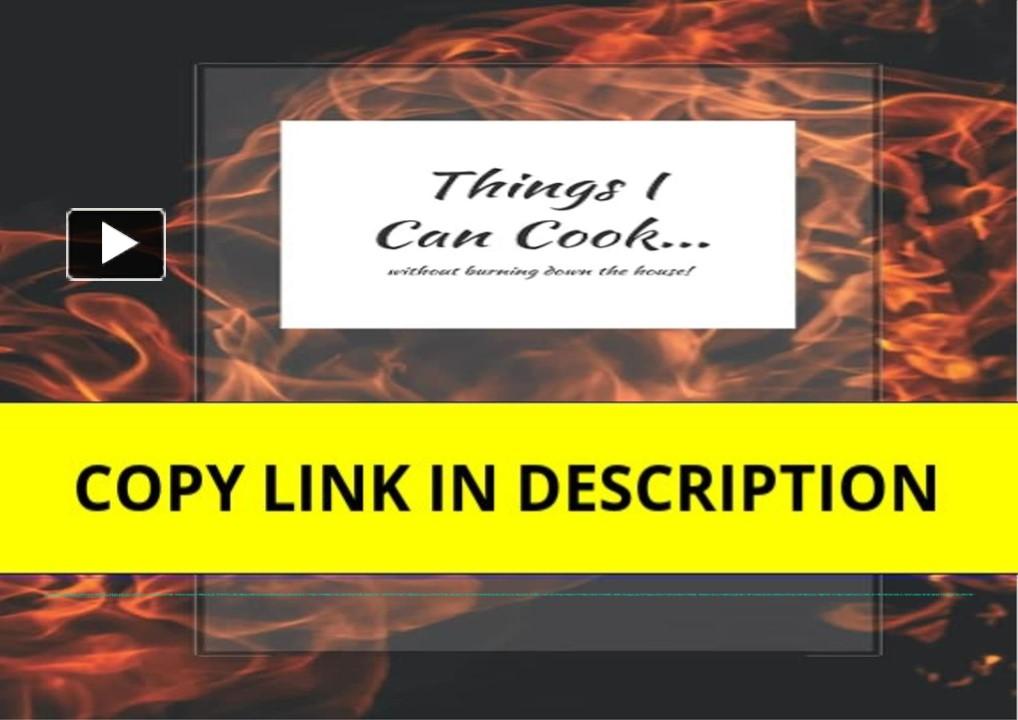 Pdf⚡️(read ️online) Things I Can Cook...: Blank cookbook to fill up ...