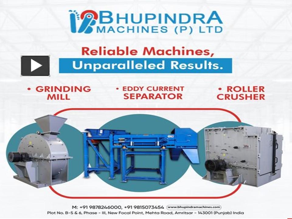 PPT – Drum Magnetic Separator- Separator For IRON Cleaning PowerPoint ...