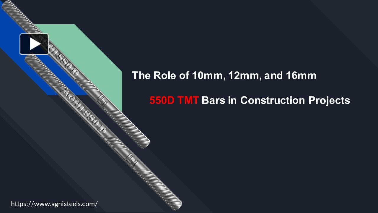 PPT – The Role of 10mm, 12mm, and 16mm TMT Bars in Construction ...
