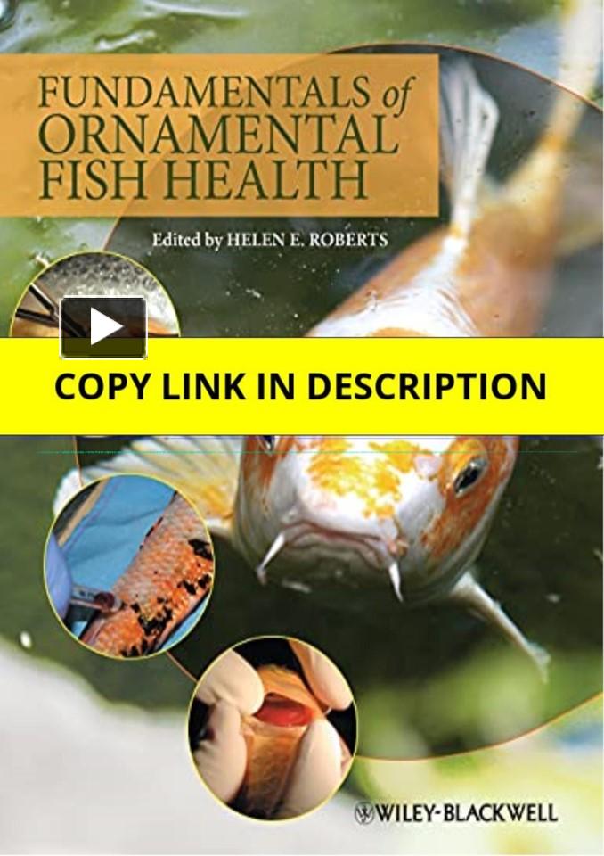 PPT – (PDF) Fundamentals of Ornamental Fish Health 1st Edition Ipad ...