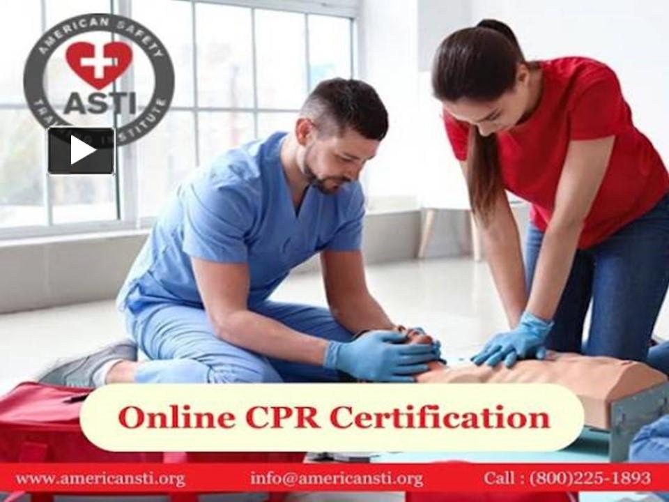 PPT – Top Benefits of Getting Your CPR Certification Online PowerPoint ...