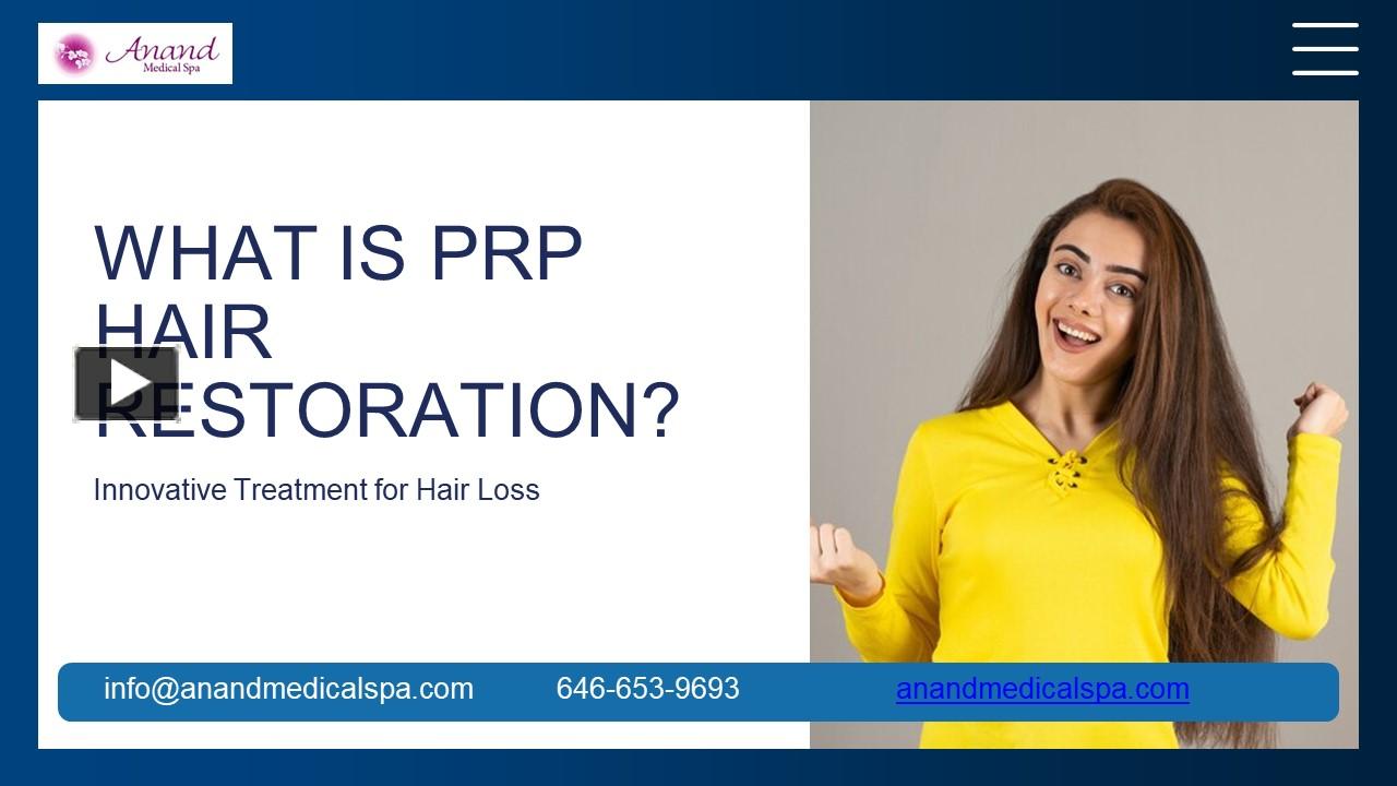 PPT – Top Benefits of PRP Hair Restoration NYC for Hair Regrowth ...