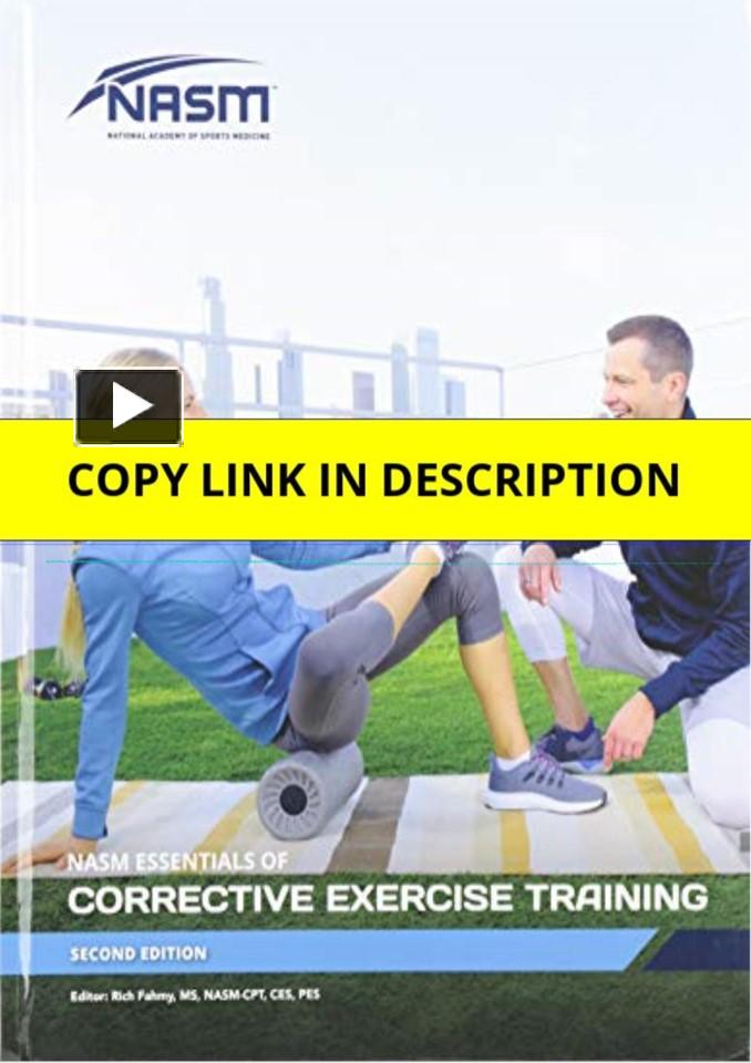 Download Essentials of Corrective Exercise Training 2nd Edition Kindle ...