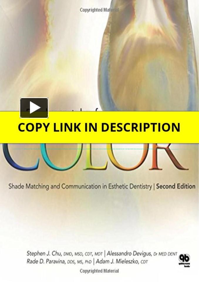 PPT – [PDF] Fundamentals of Color: Shade Matching and Communication in ...