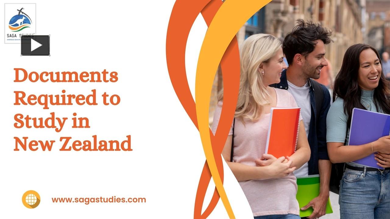 PPT – Documents required to study in New Zealand PowerPoint ...