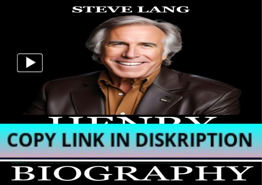PPT – DOWNLOAD PDF Henry Winkler Biography: How He Overcome Disability ...