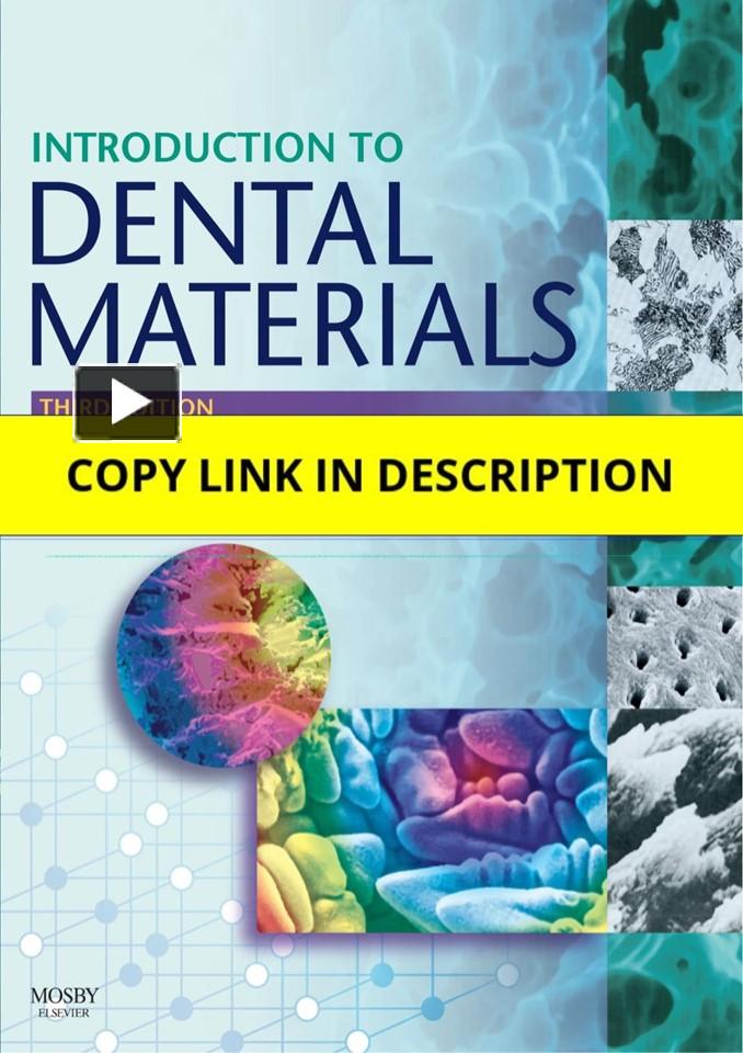 [PDF] Introduction to Dental Materials Free presentation | free to download