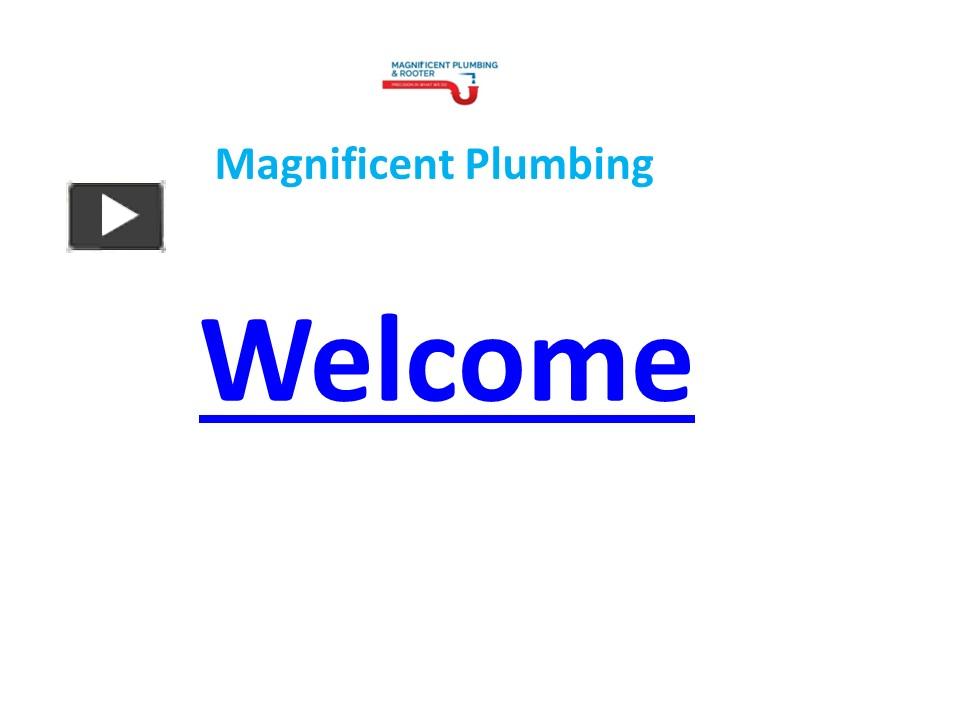 PPT – Magnificent Plumbing PowerPoint presentation | free to download ...