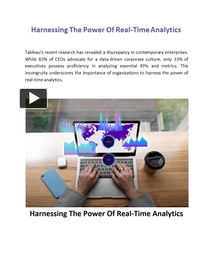 PPT – Harnessing The Power Of Real-Time Analytics PowerPoint ...