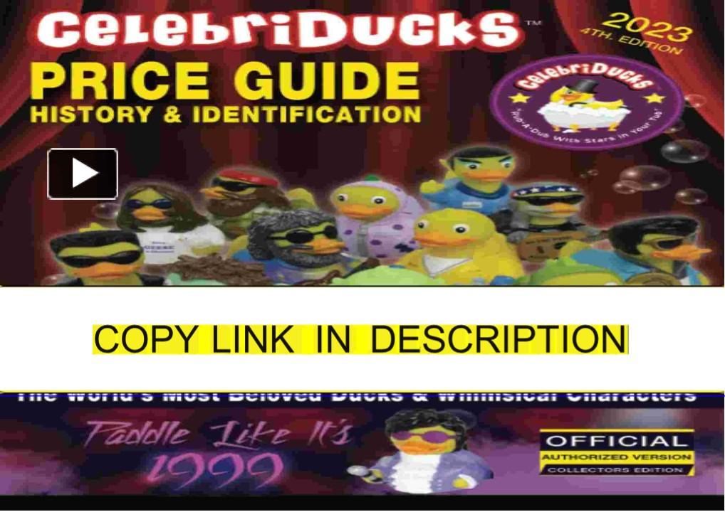 ⚡[PDF] CelebriDucks Price Guide History & Identification: Whimsical ...