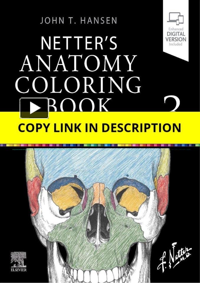 [PDF] Netter's Anatomy Coloring Book (Netter Basic Science) Kindle ...