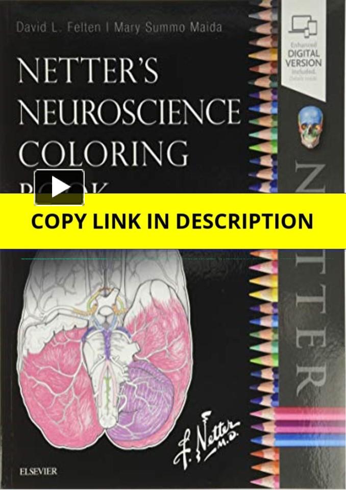 (PDF) Netter's Neuroscience Coloring Book 1st Edition Kindle ...