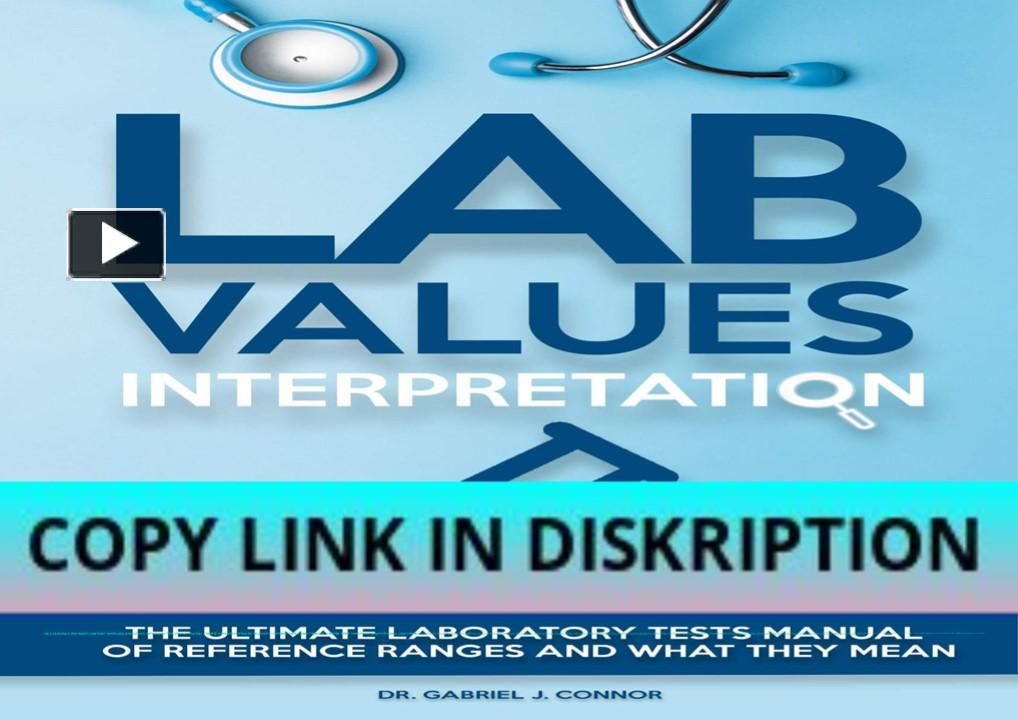 PPT – [PDF READ] Free Lab Values Interpretation: The ultimate ...