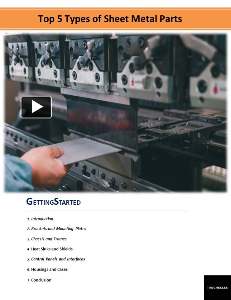Sheet Metal Mastery: Top 5 Types of Parts Explained presentation | free ...