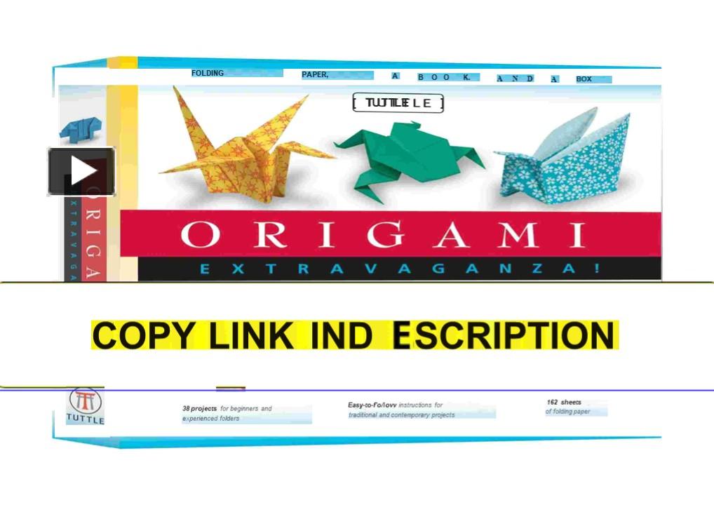 PPT – ⚡PDF ️ Origami Extravaganza! Folding Paper, a Book, and a Box ...