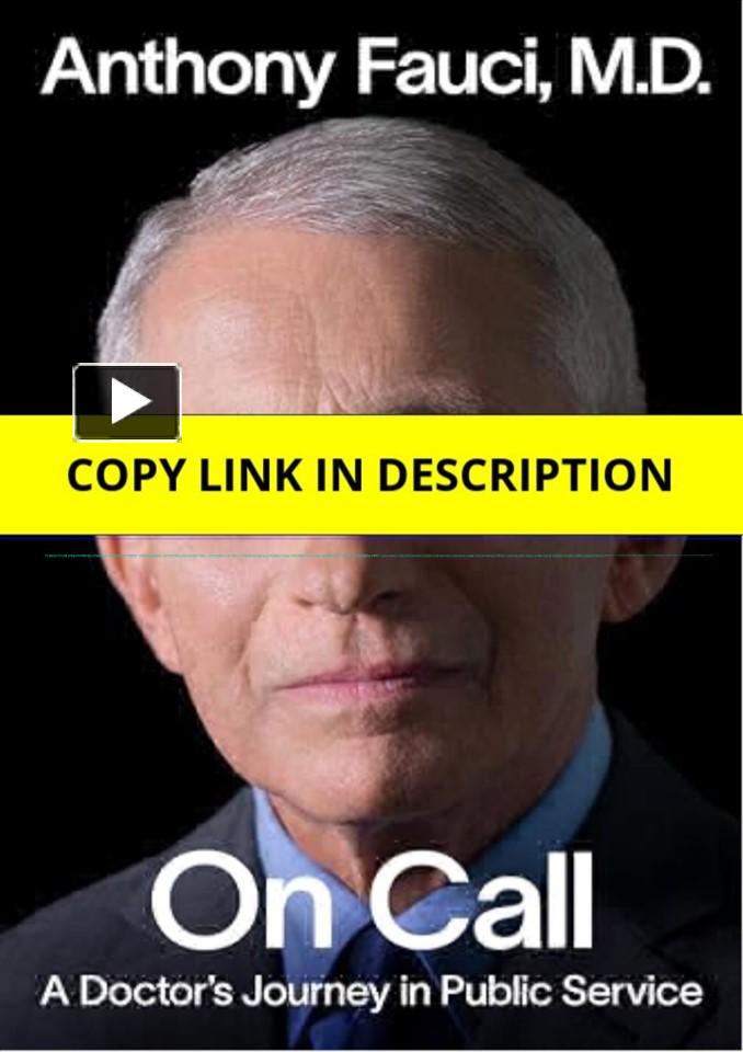 (PDF) On Call: A Doctor's Journey in Public Service Kindle Edition ...