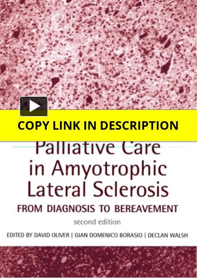 PPT – [PDF] Palliative Care in Amyotrophic Lateral Sclerosis: From ...