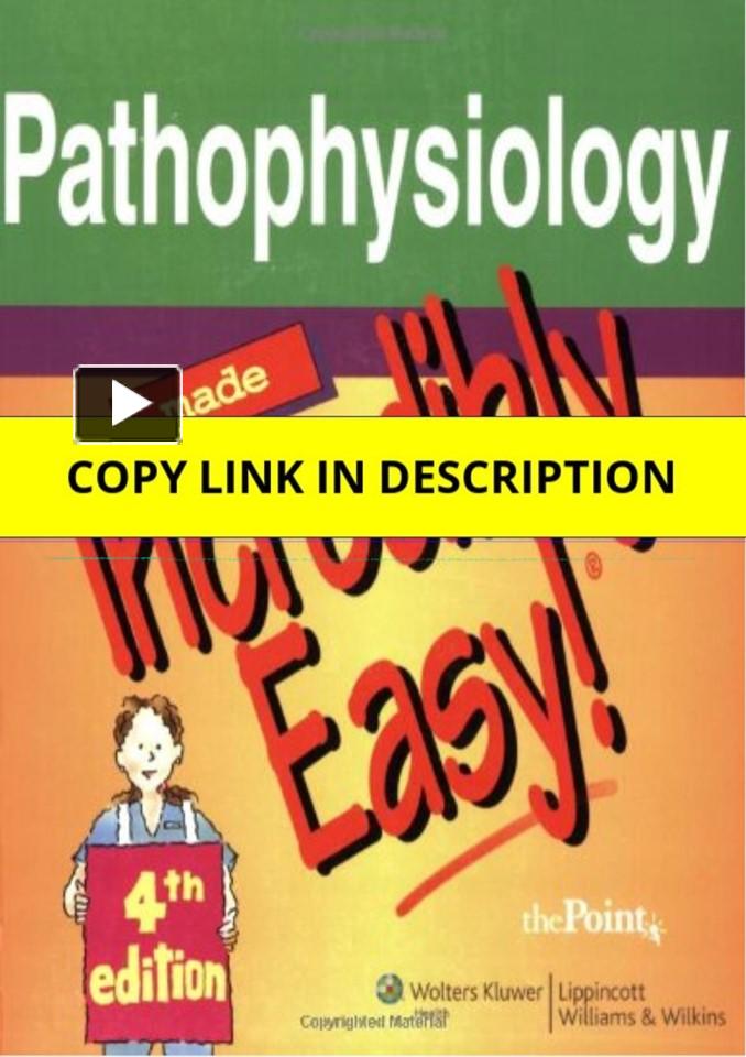 PPT – Download Pathophysiology Made Incredibly Easy! Ipad PowerPoint ...