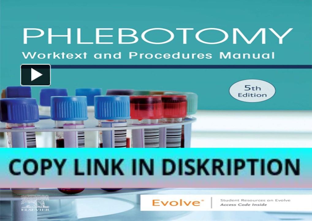 PPT – PDF KINDLE DOWNLOAD Phlebotomy - E-Book PowerPoint presentation ...